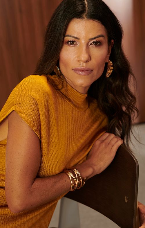 Vestido Tricot Midy Reto Basic Pontinhos Cavado - vipdocedecoco